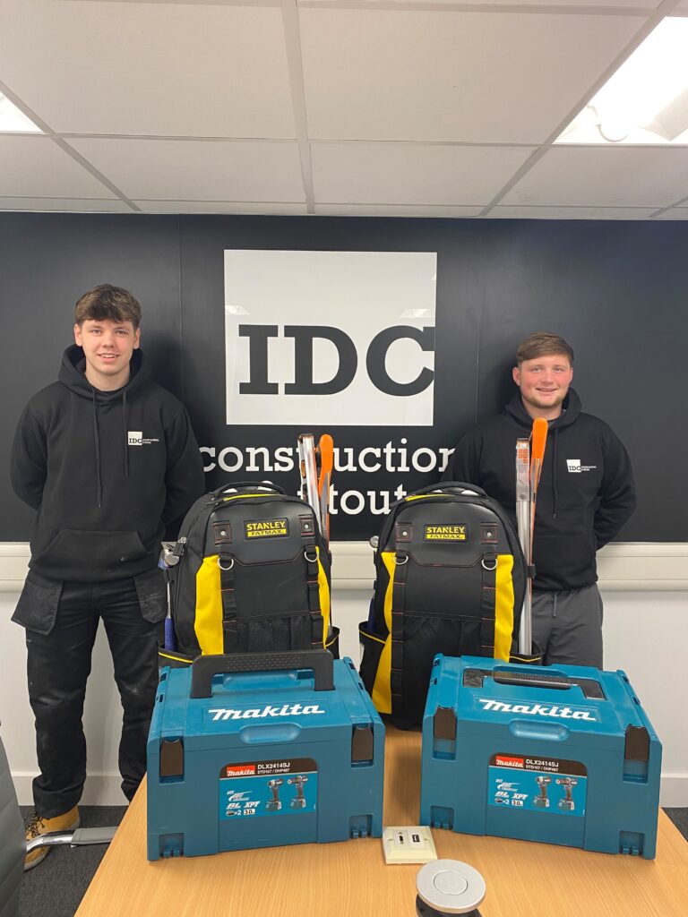 Welcome to the team, Robbie & Eliss! - IDC Construction